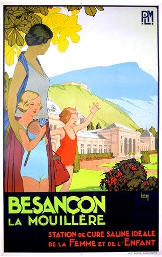 Besancon Art Deco Tennis by Lucien Pillot Vintage Original - Etsy