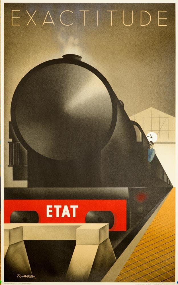 Exactitude by Fix Masseau Bedos Printing 1982 Arches Paper Original ...