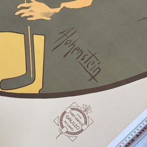 Bitter Campari by Adolfo Hohenstein 1910 Original Italian Poster - Etsy