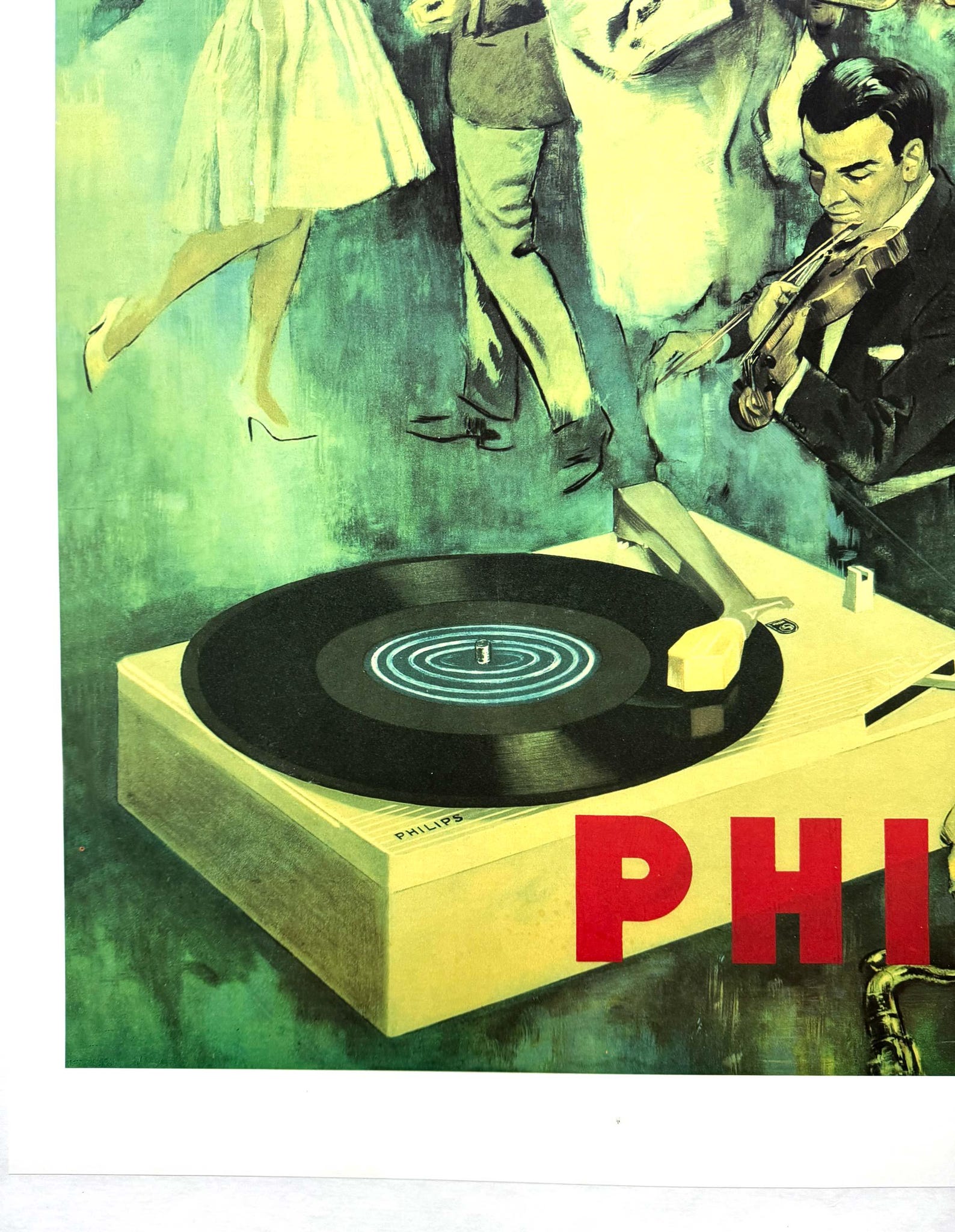 Philips Records Music Original Poster 1950 Musicians Singers Dancers - Etsy