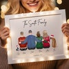 Custom Family Portrait - Christmas Gift for Parents - Personalized ...