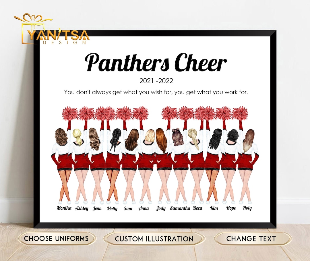Personalized Cheer Team Gifts / Cheer Coach Gift / Cher Team Christmas ...