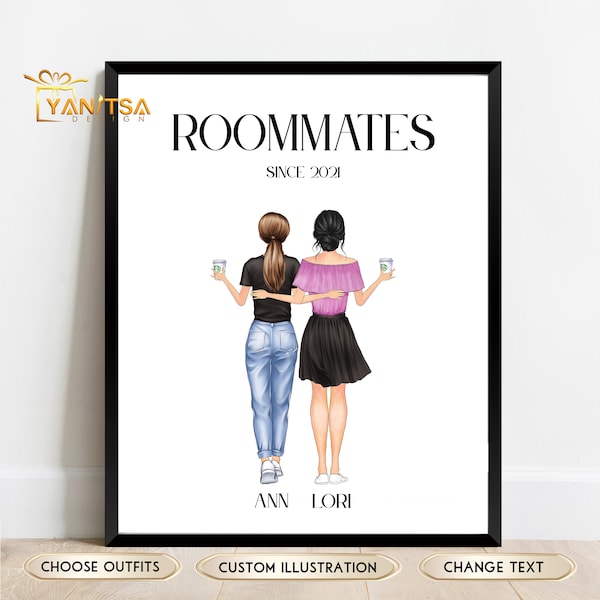 Roommates - Etsy