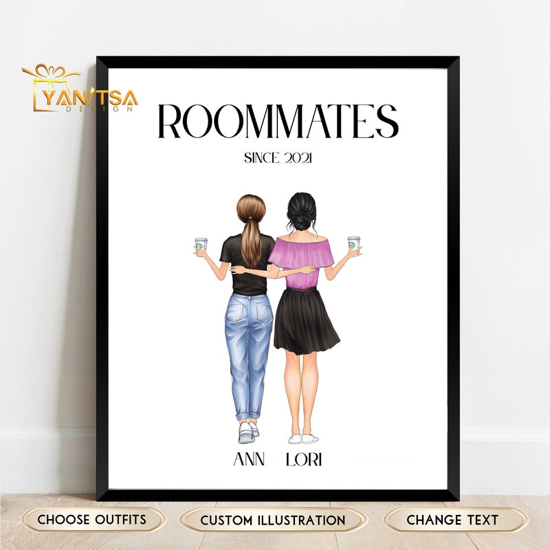 Roommate Sign - Etsy