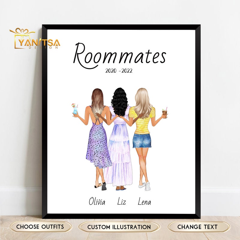 Roommate Sign - Etsy