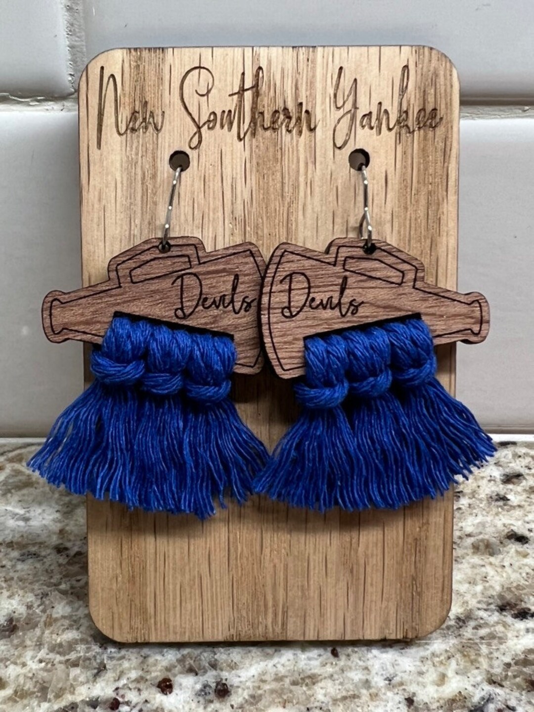 Blue Devils, Royal Blue Macrame Cheer, Little Devils, Blue Angles ...