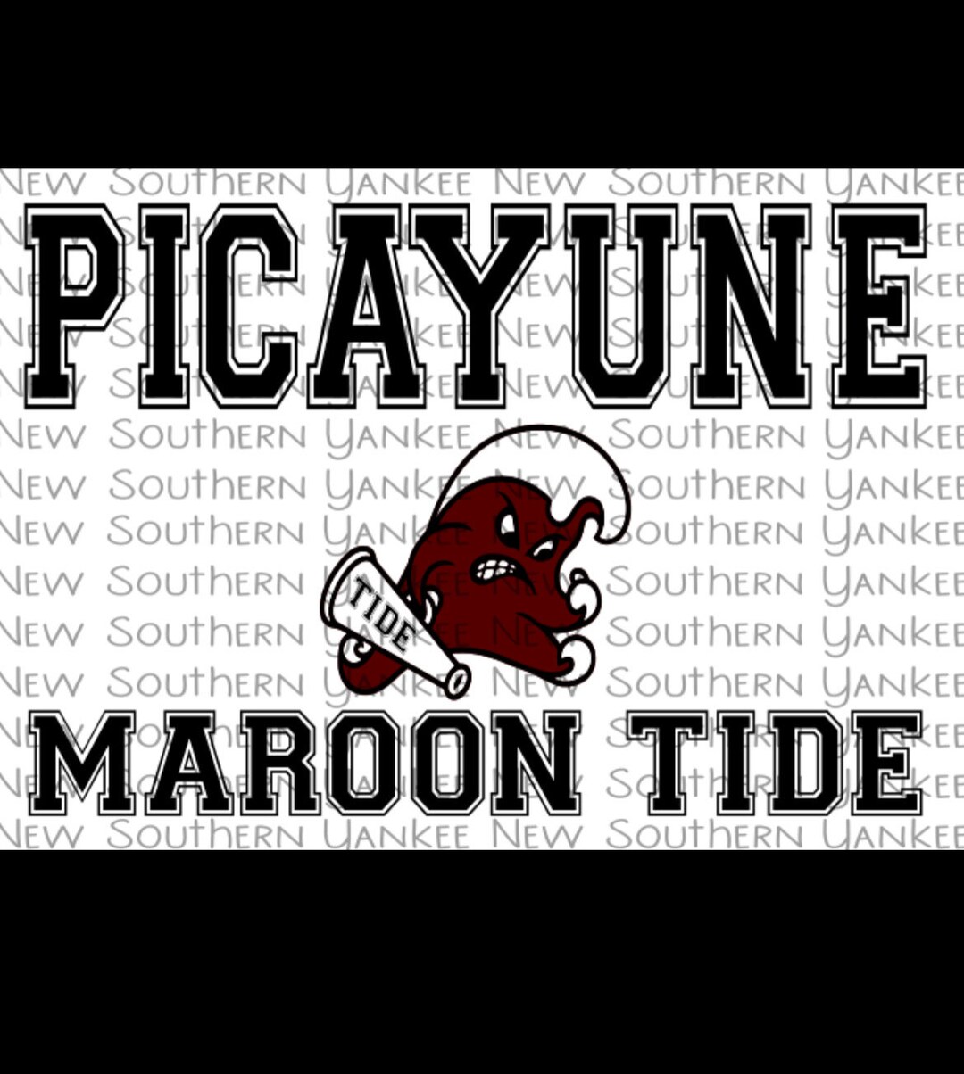 Picayune Maroon Tide; PNG File for Sublimation or Print - Etsy
