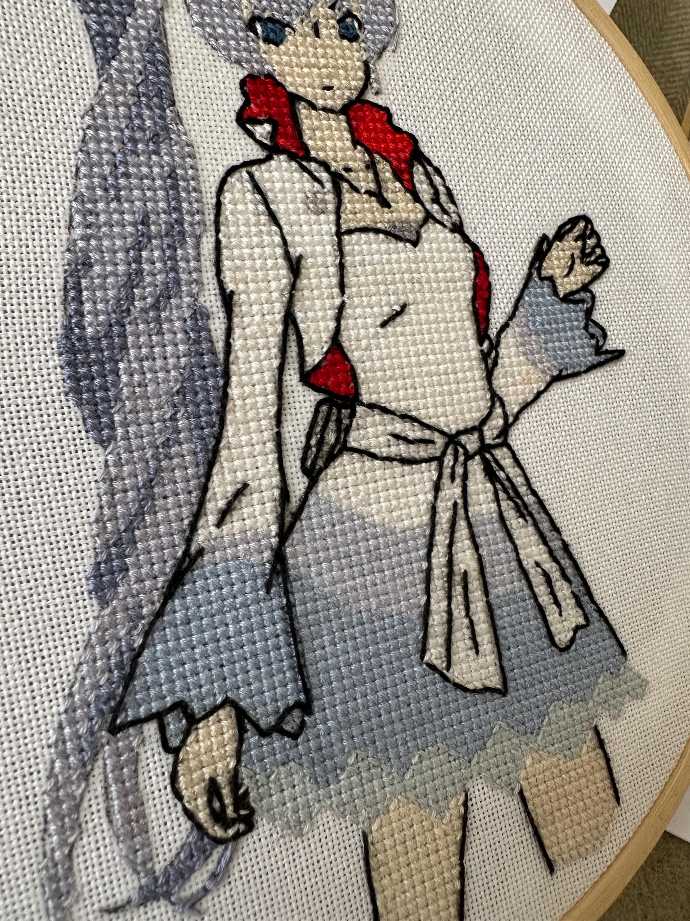 PATTERN// RWBY Weiss Cross Stitch Pattern - Etsy