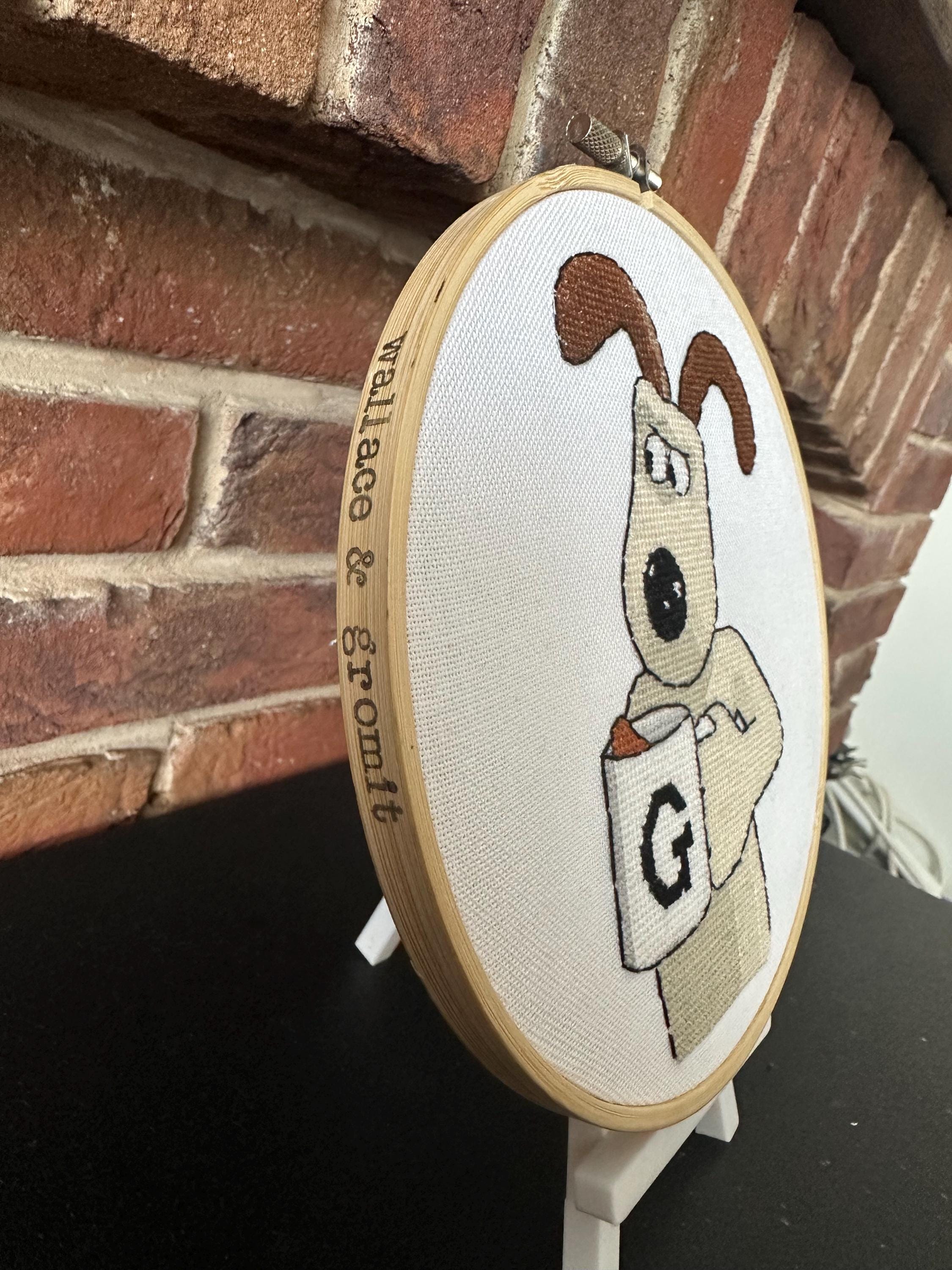 Wallace and Gromit - Gromit Cross Stitch - Etsy