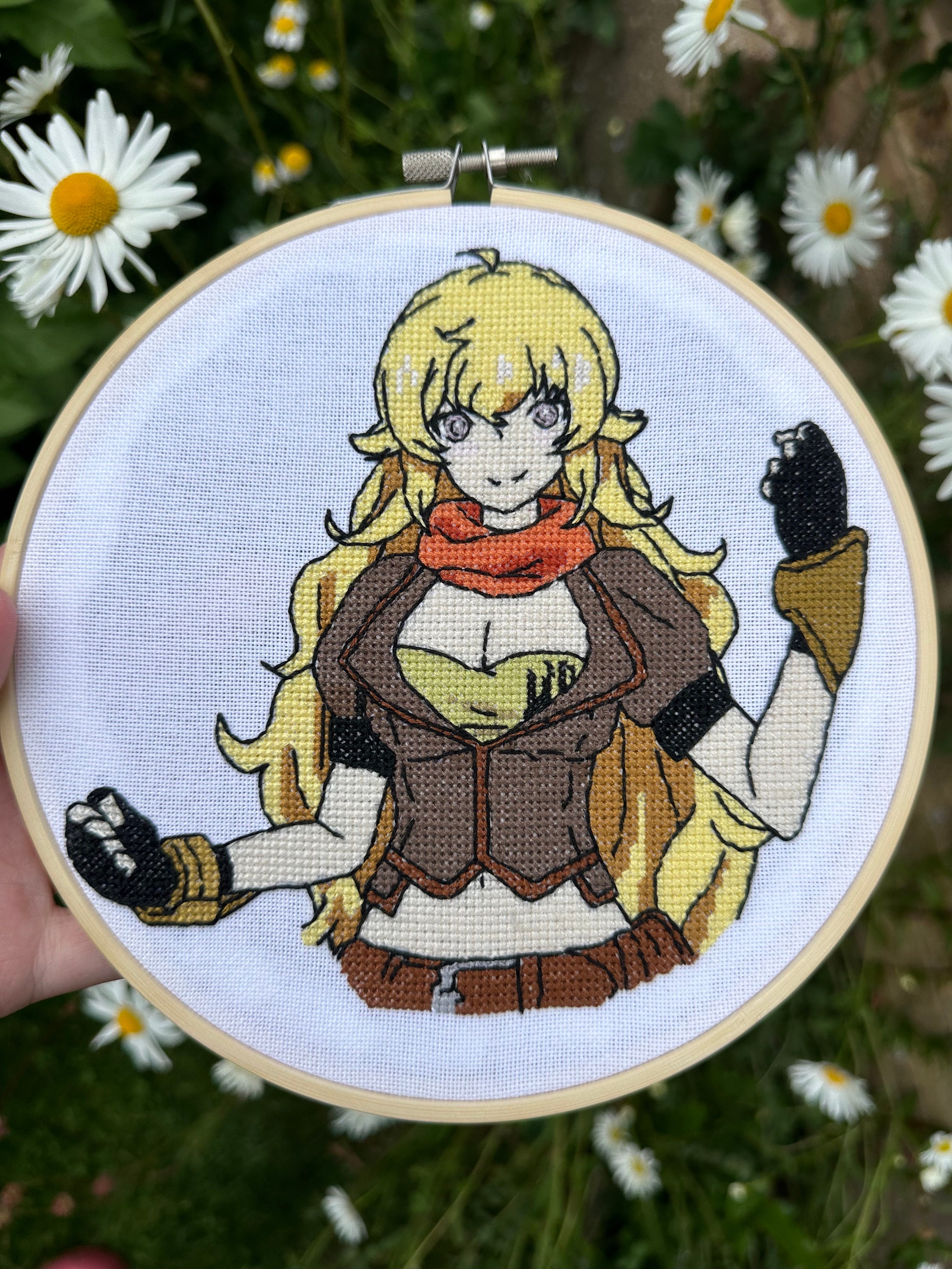PATTERN // RWBY Yang Cross Stitch Pattern - Etsy