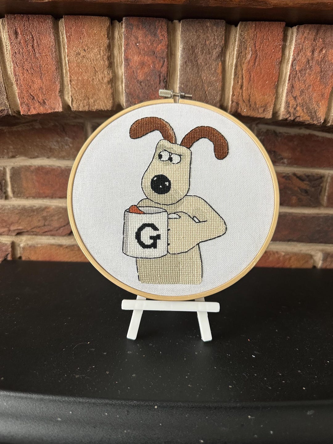 Wallace and Gromit - Gromit Cross Stitch - Etsy