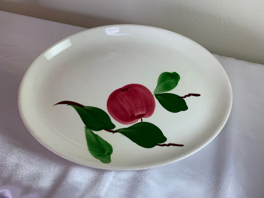 STETSON Vintage Apple Platter! - Etsy