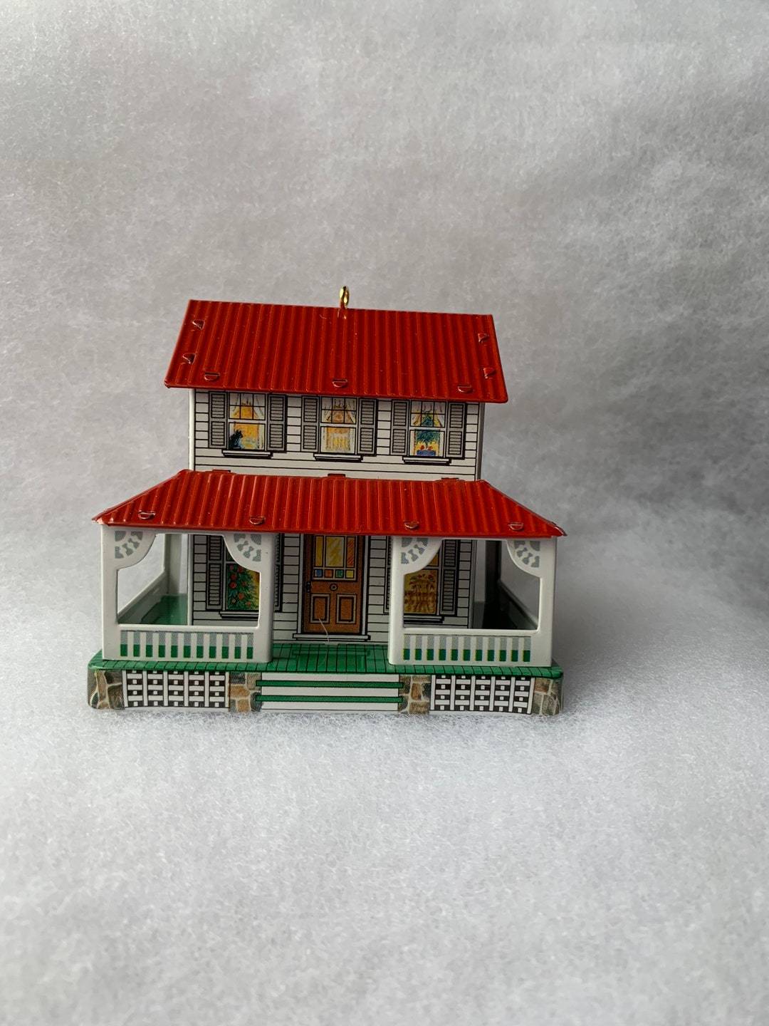 Hallmark “farm House Town and Country” Ornament! - Etsy
