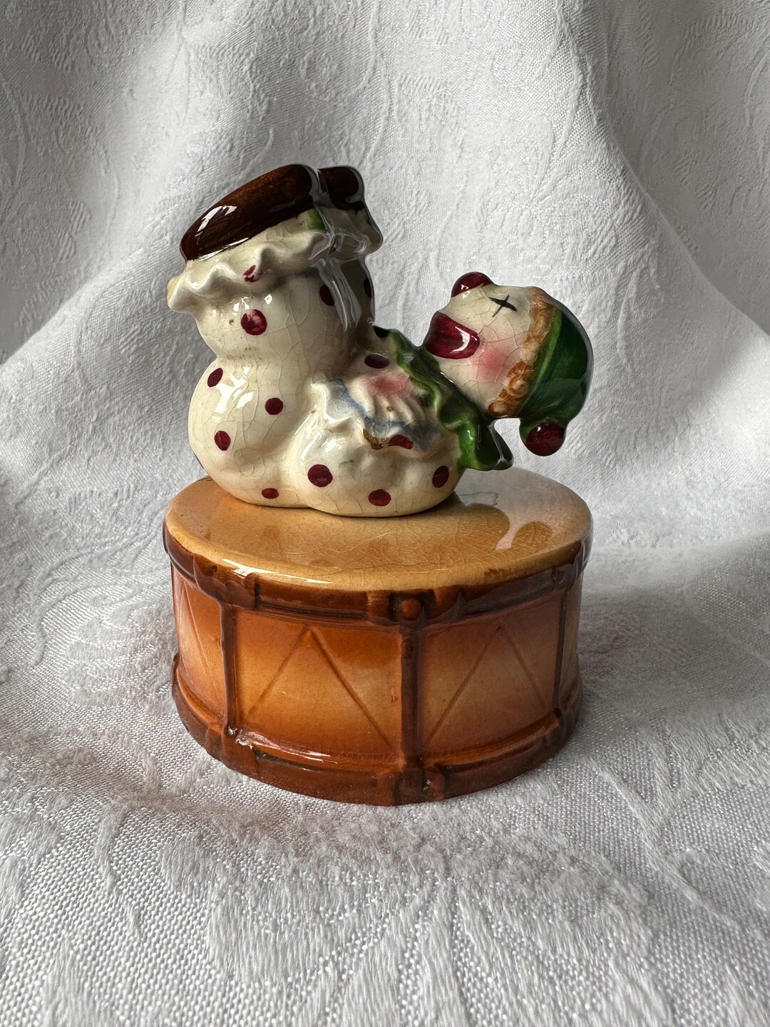 Circus Clown With Drum Salt and Pepper Set! - Etsy