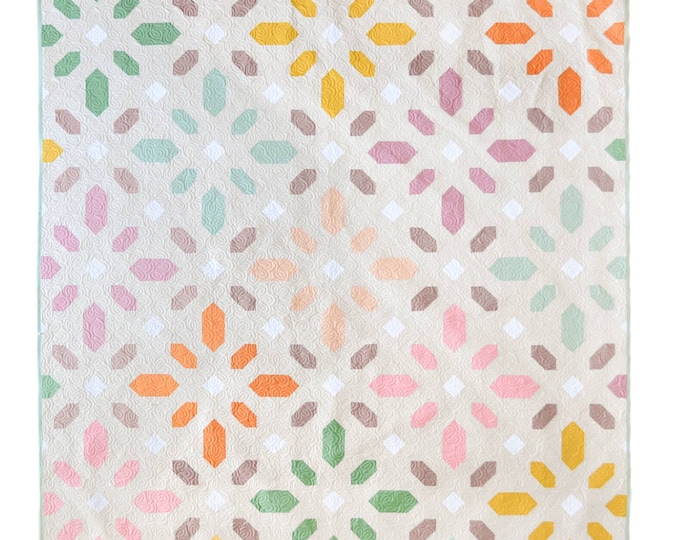 Eyelet Lace Quilt Kit Throw Size 74 X 74 by - Etsy