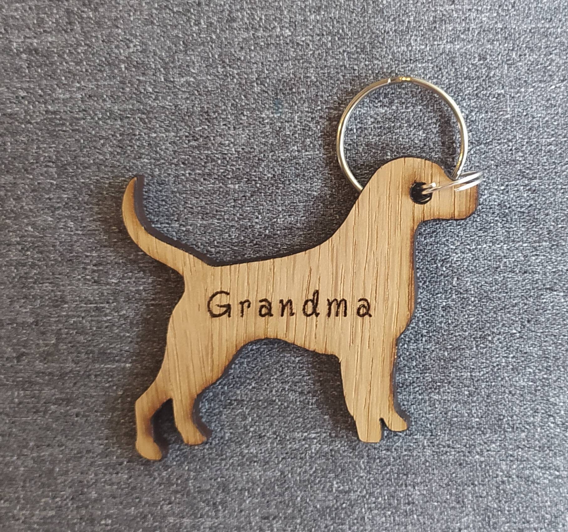 Dog Keyring Keychain Bagtag for Children Name Tag - Etsy