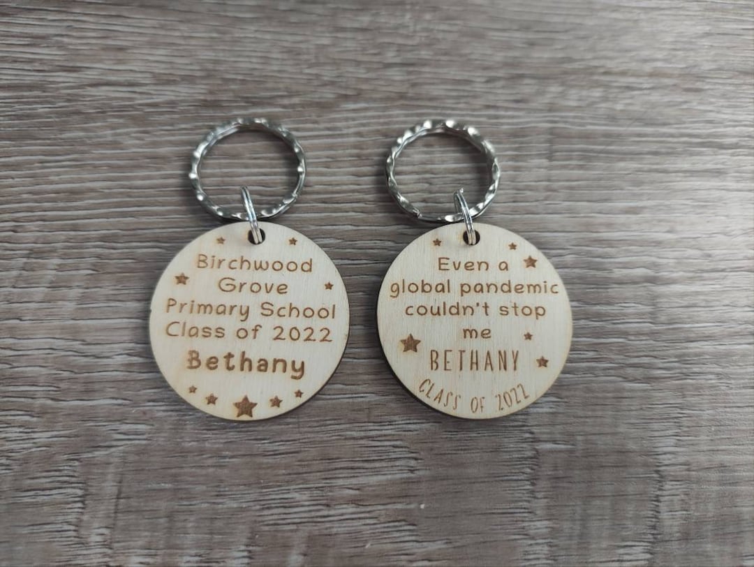 Personalised Keyring - Perfect End of Year Gifts for Pupils, Class ...