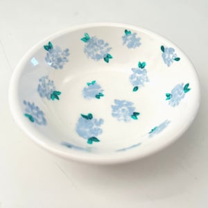 Ring Dish Hydrangea Blue & Green Grandmillennial Decor - Etsy
