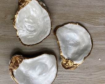 Oyster Shell Jewelry Dish | Etsy