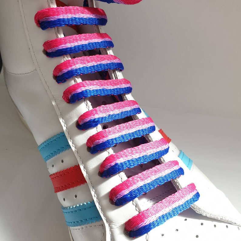 Bisexual Shoelaces Bi Pride Flag Trainer Laces LGBTQ - Etsy