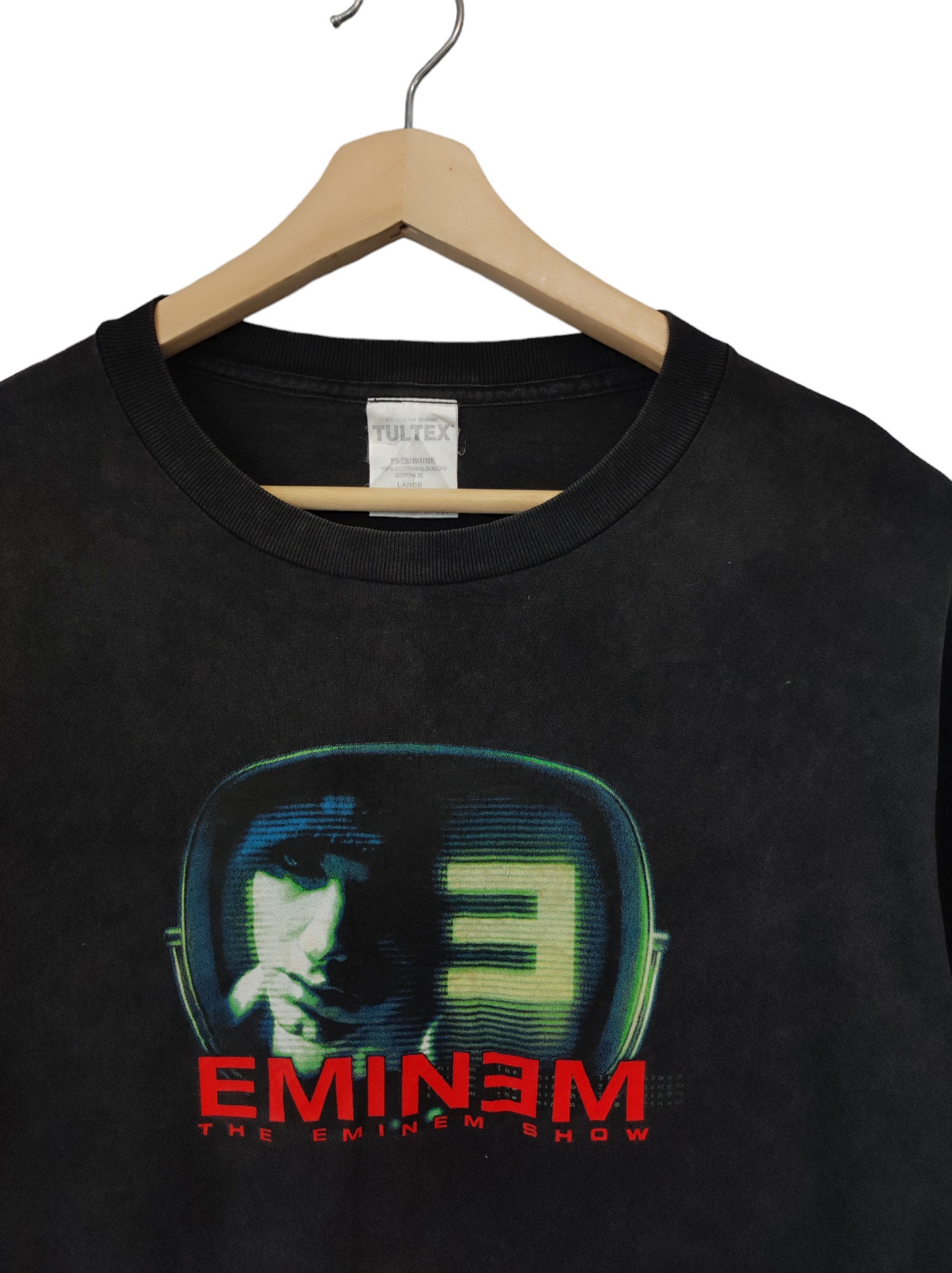 Vintage 00s EMINEM the Eminem Shows Promo Album Tour Rap Tees Hip Hop ...