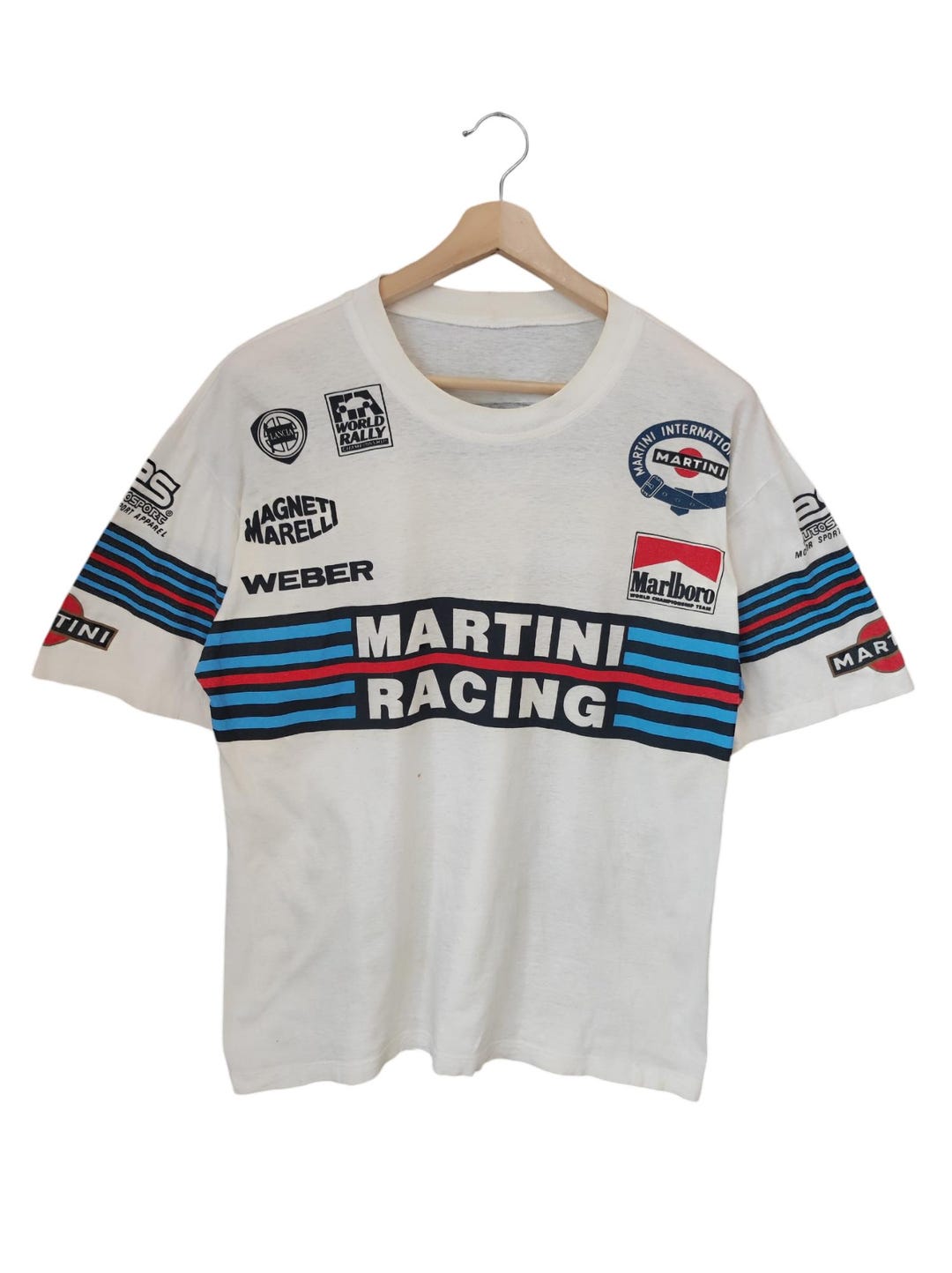 Vintage 80s Lancia Martini Integrale Martini Racing International Tee ...