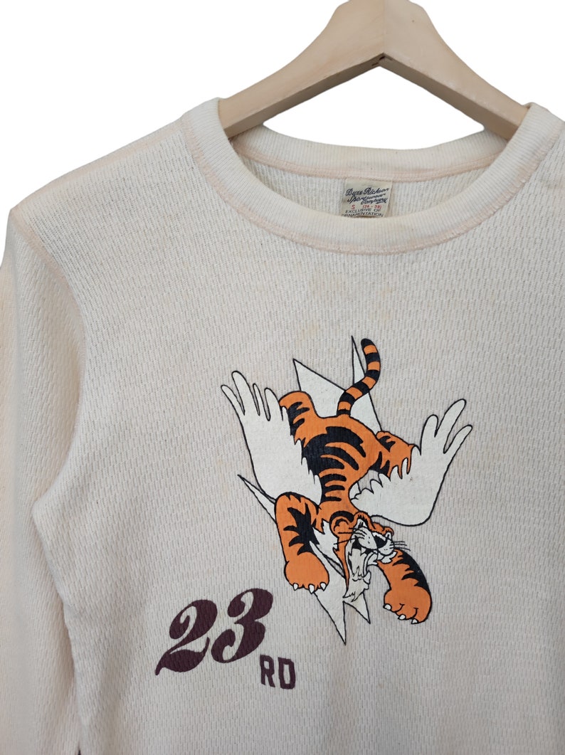 Vintage Buzz Rickson 23rd Flying Tiger USAF Air Force Size Small Made ...