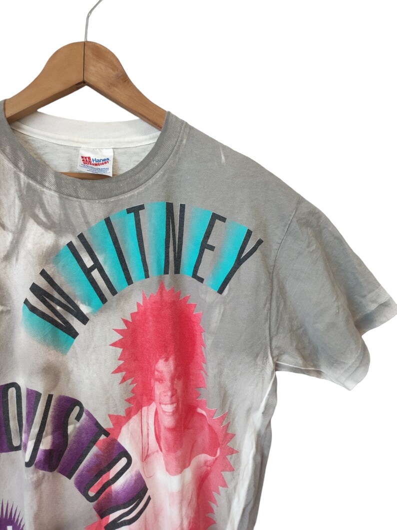 Vintage 90s Whitney Houston All Over Print 1993 AOP Large Made in USA ...