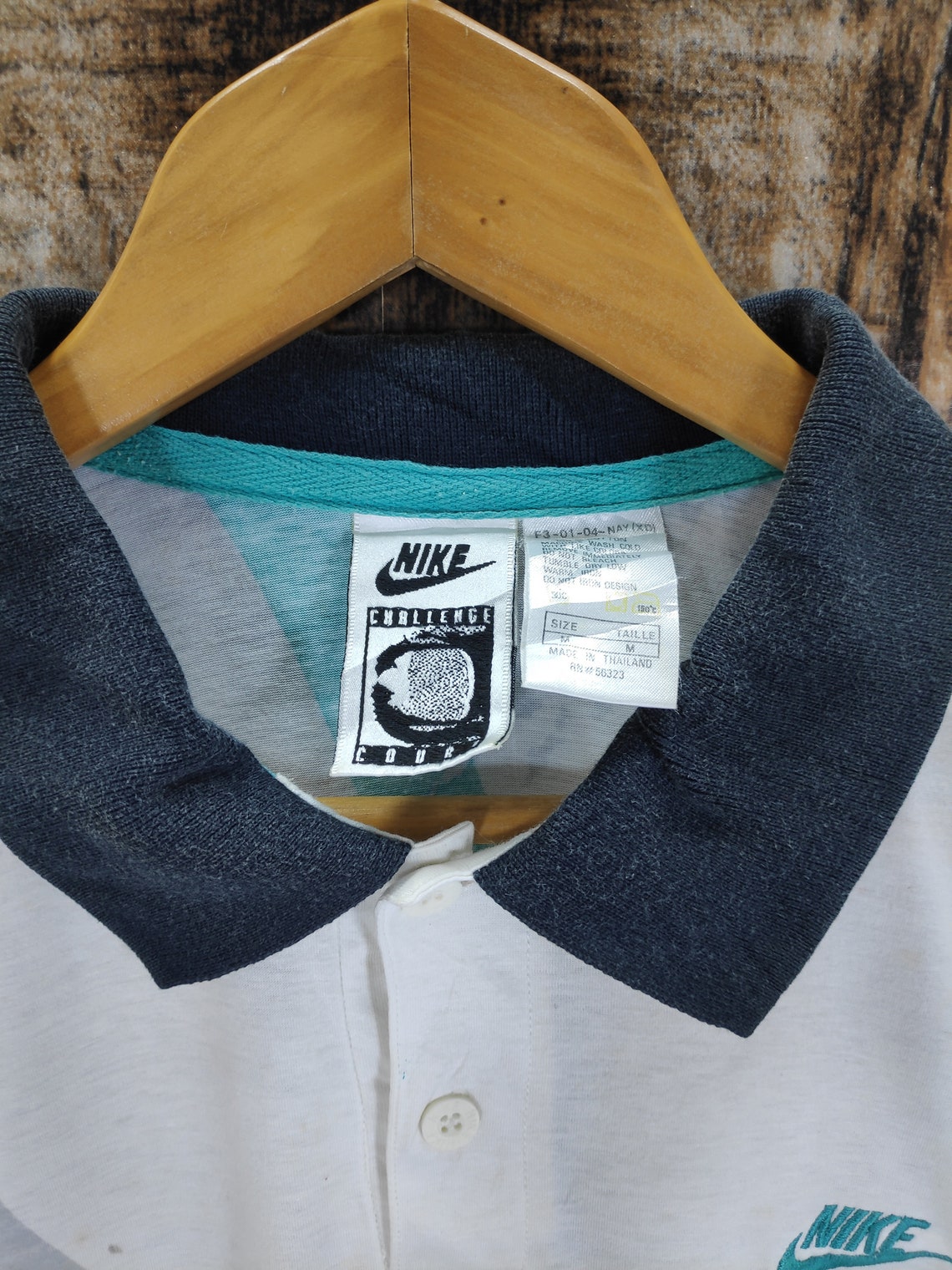 Vintage 90s Nike Challenge Court Tennis Andre Agassi Polo Shirts 90s ...