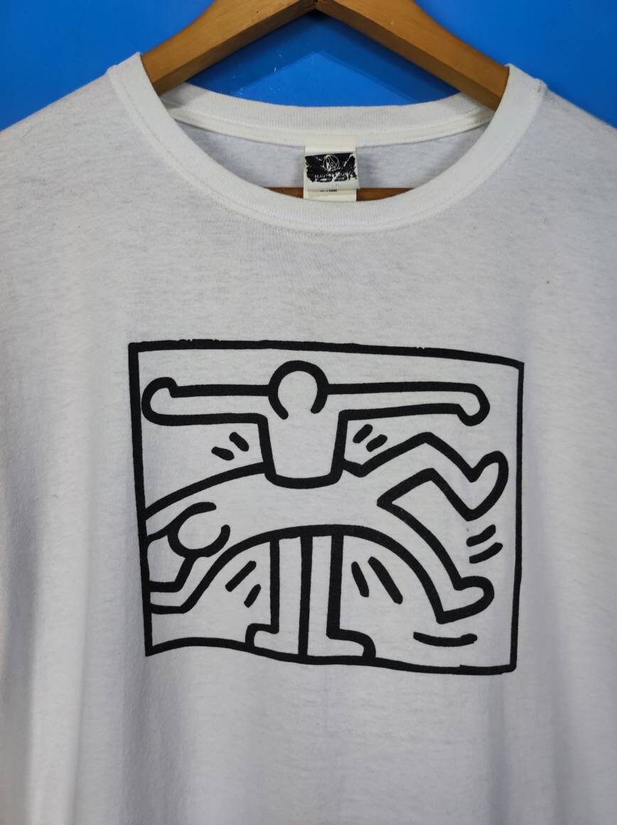 Vintage Keith Haring Pop ART Haring Invisible Man Teleport Vintage ...