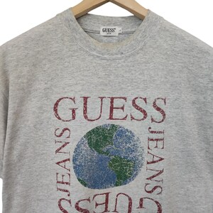 Vintage 1994 Guess Guess Jeans Worldwide Retro Logo Guess International ...