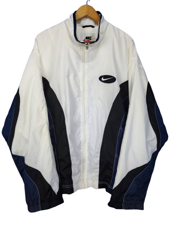Vintage Retro Nike Swoosh Nike Streetwear Oversize N… - Gem