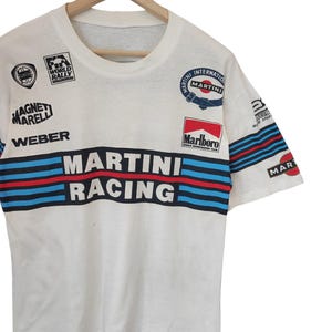 Vintage 80s Lancia Martini Integrale Martini Racing International Tee ...