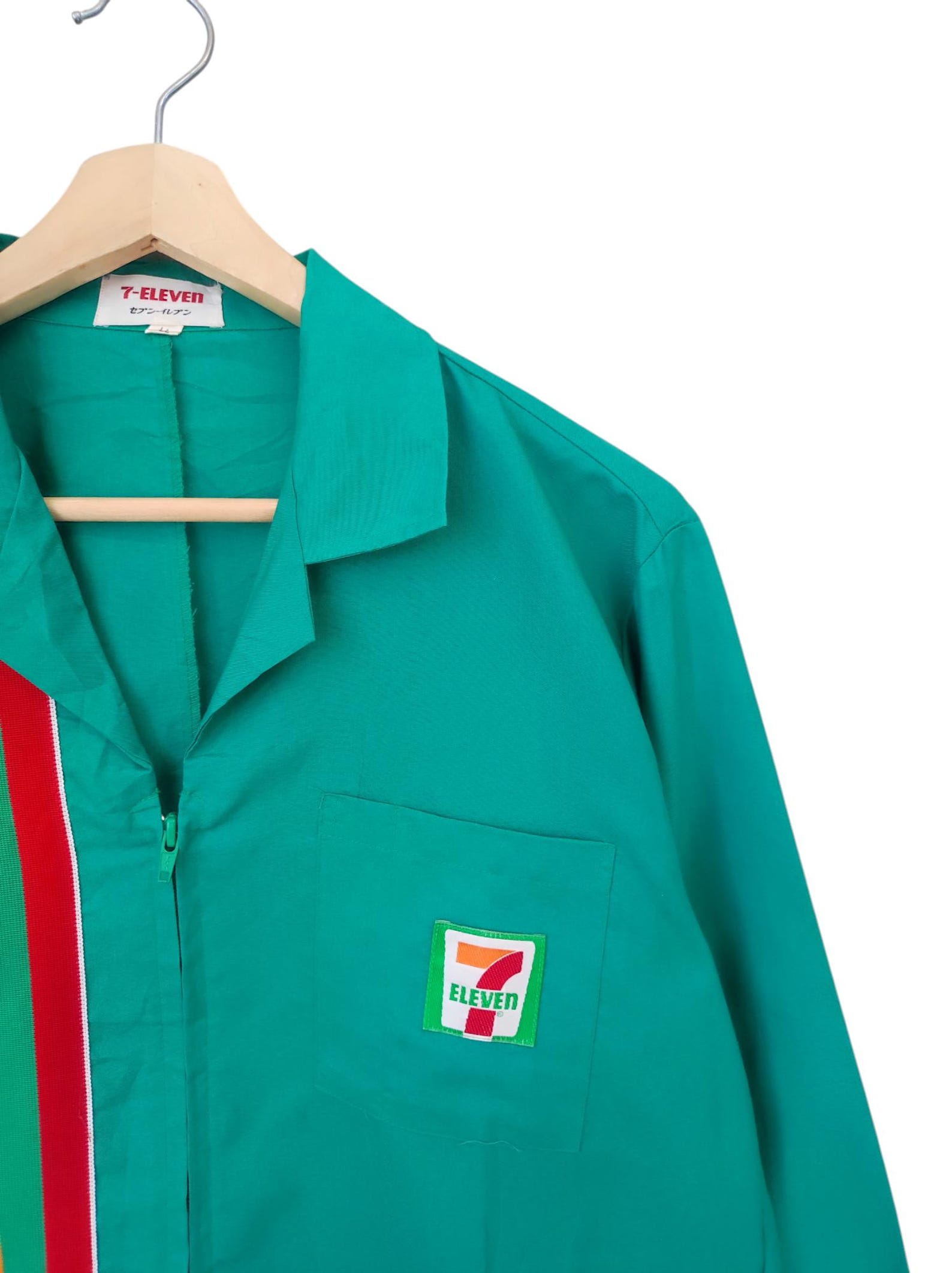 Vintage Seven Eleven Open Collar Staff Shirts Retro Seven Eleven Shirts ...