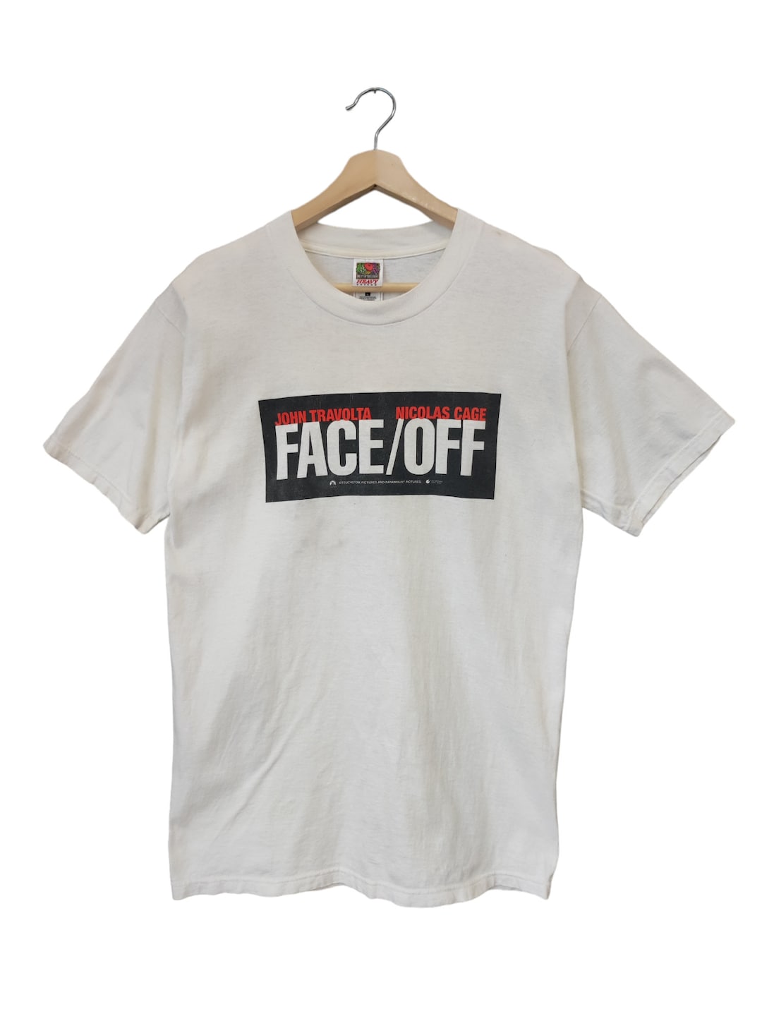 Vintage Face off Movie Shirt 90s Face off John Travolta Nicolas Cage ...