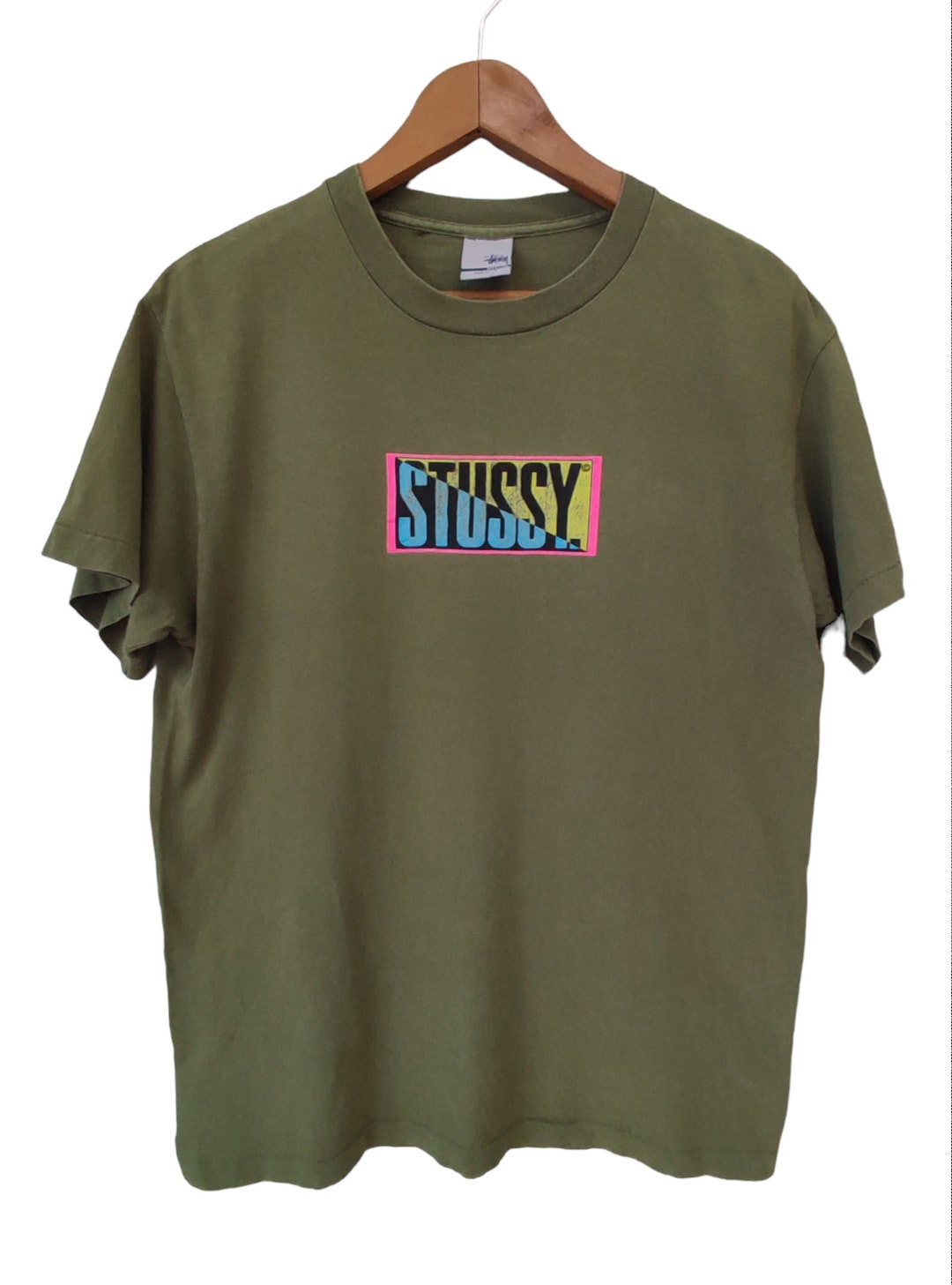 OG Vintage 90s Stussy Old Skool © Stussy Box Logo Stussy Green Street ...