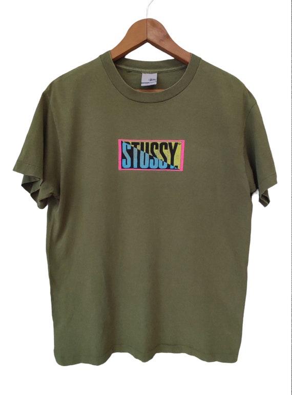 Stussy Stussy Green OG Hoodie Big Logo - Gem