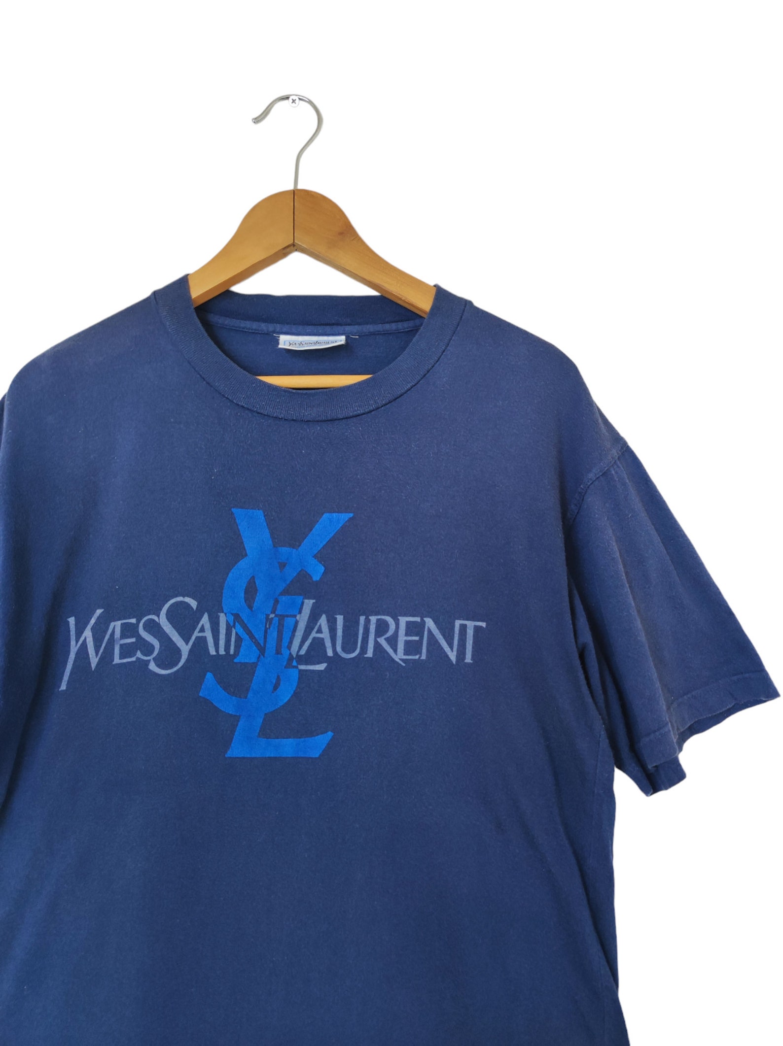 Vintage YSL Yves Saint Lauren Spell Out YSL Italia Luxury Novelty High ...