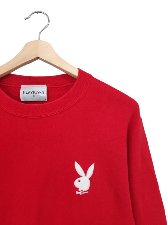 Vintage 1990 Playboy Bunny Playboy Sweatshirts Crewne… - Gem