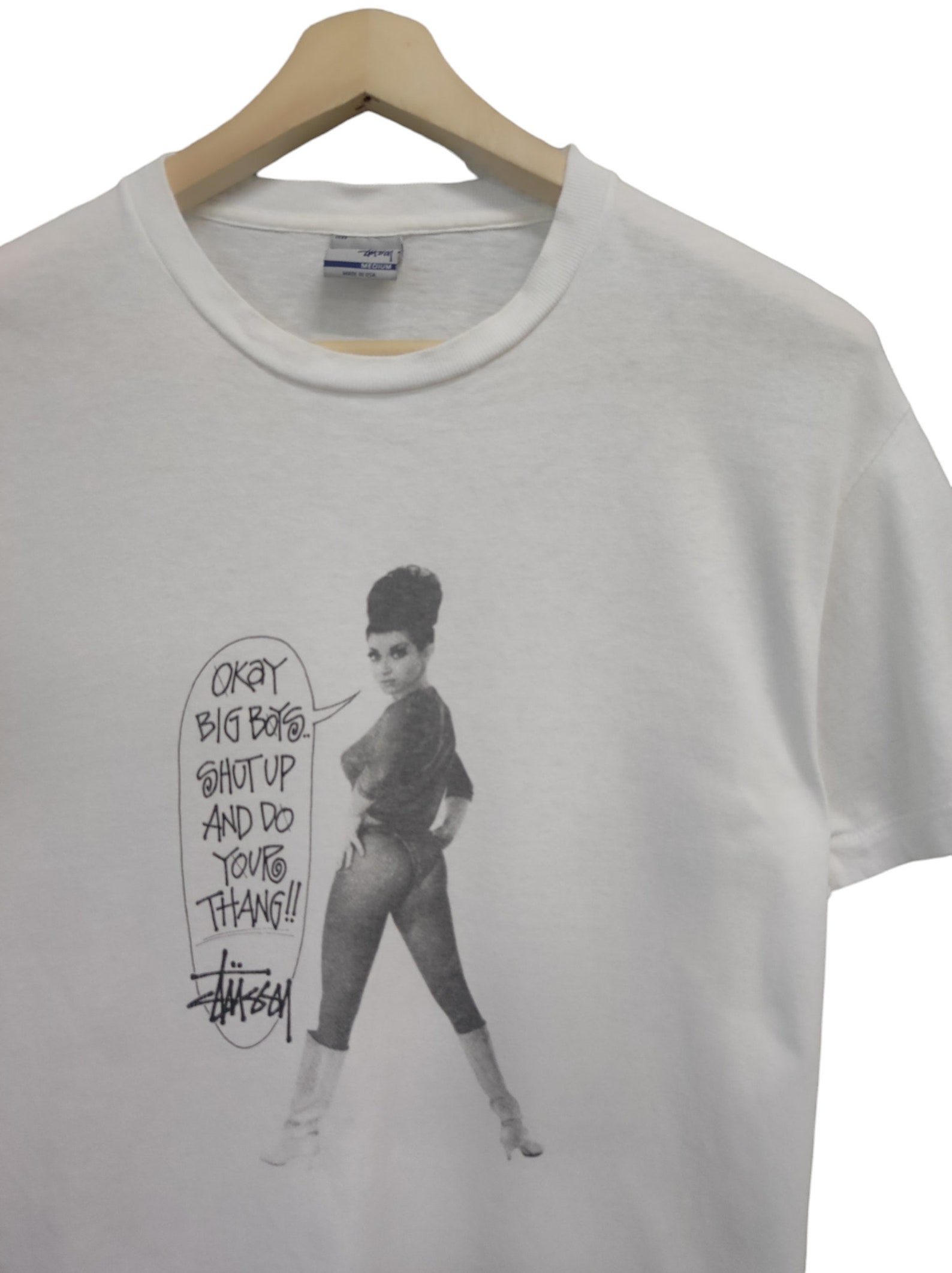 Vintage Stussy 80s Stussy Classic Stussy Signature Logo T Shirts White ...