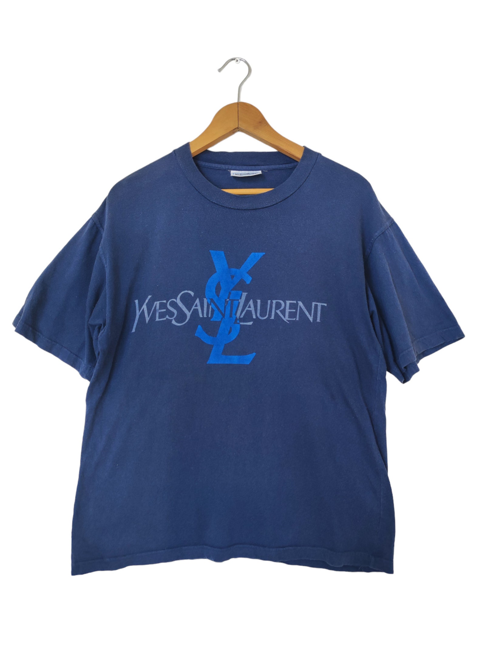 Vintage YSL Yves Saint Lauren Spell Out YSL Italia Luxury Novelty High ...