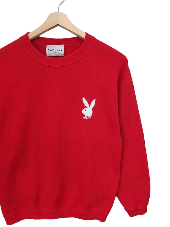 Vintage 1990 Playboy Bunny Playboy Sweatshirts Crewne… - Gem