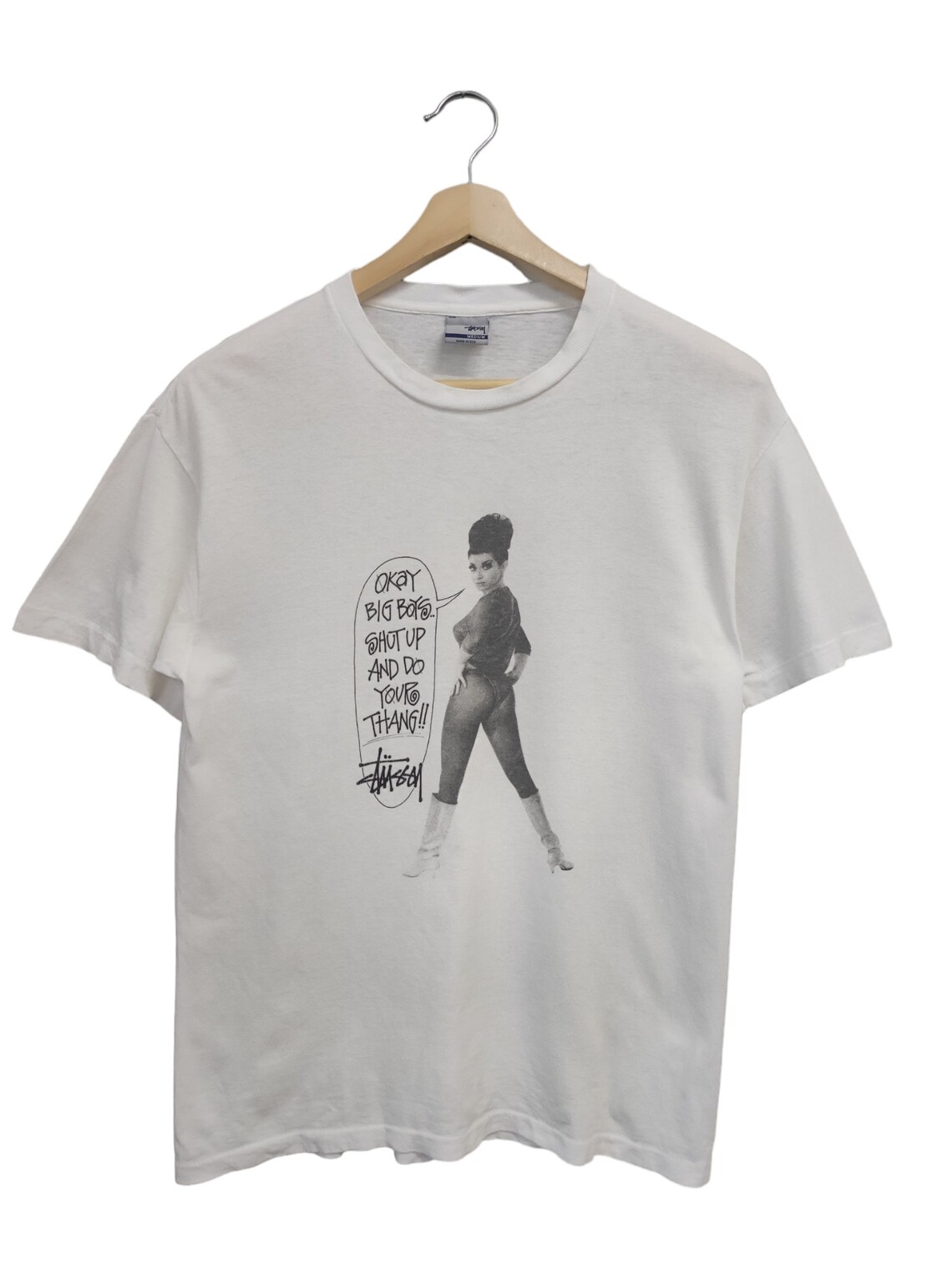 Vintage Stussy 80s Stussy Classic Stussy Signature Logo T Shirts White ...