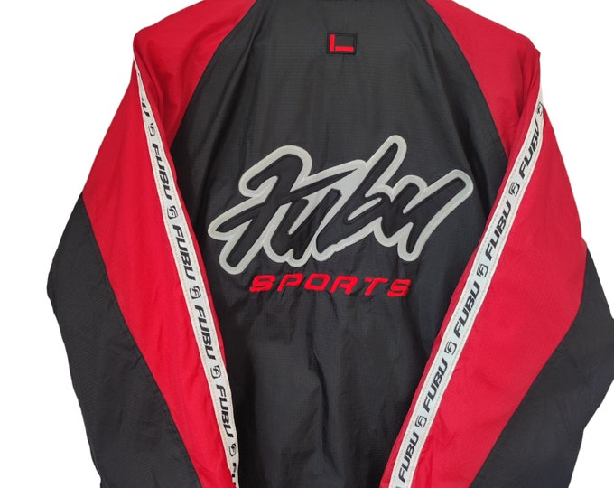 MEGARARE!!VTG Fubu the Collection 1992 Big Logo Spell Put Hip Hop Rap ...