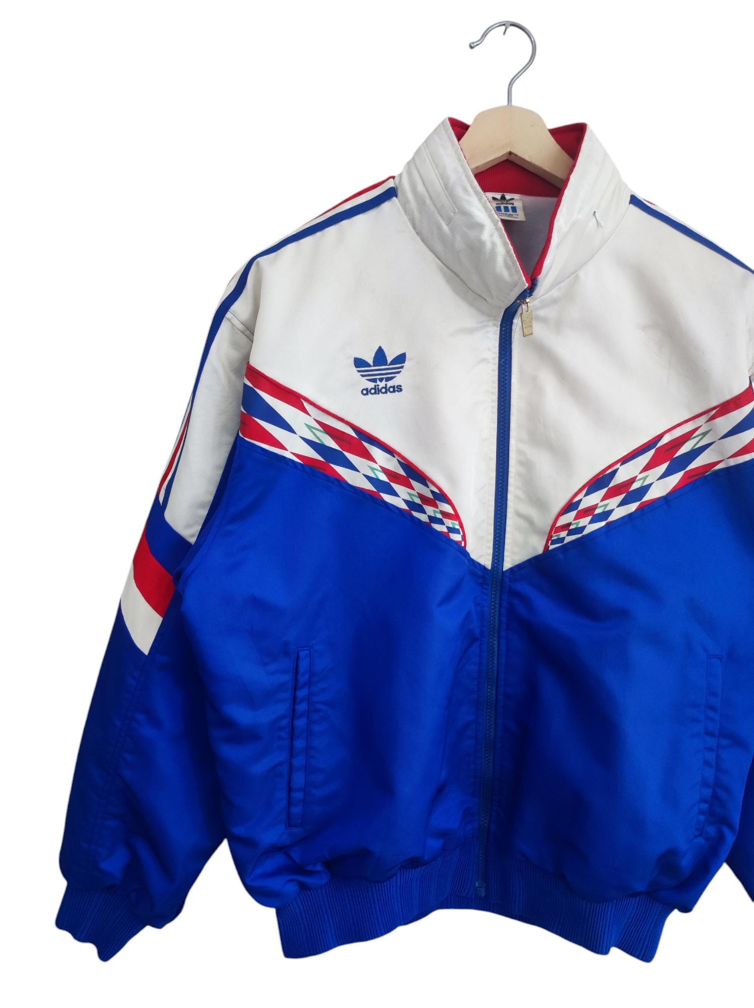 Vintage France Templates 1990s FFF World Cup Football Authentic Adidas ...