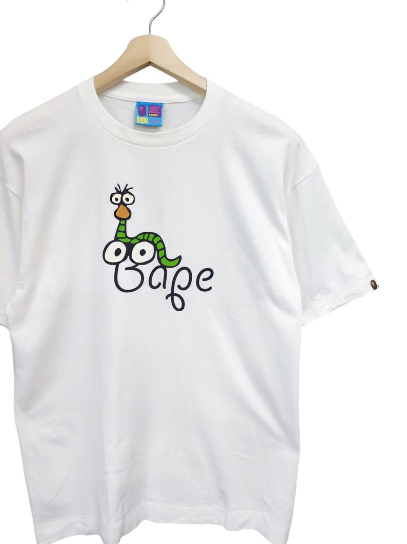Vintage Bape X Nigo Ursus Worm Bape Art Work A Bathing Ape Ursus ...
