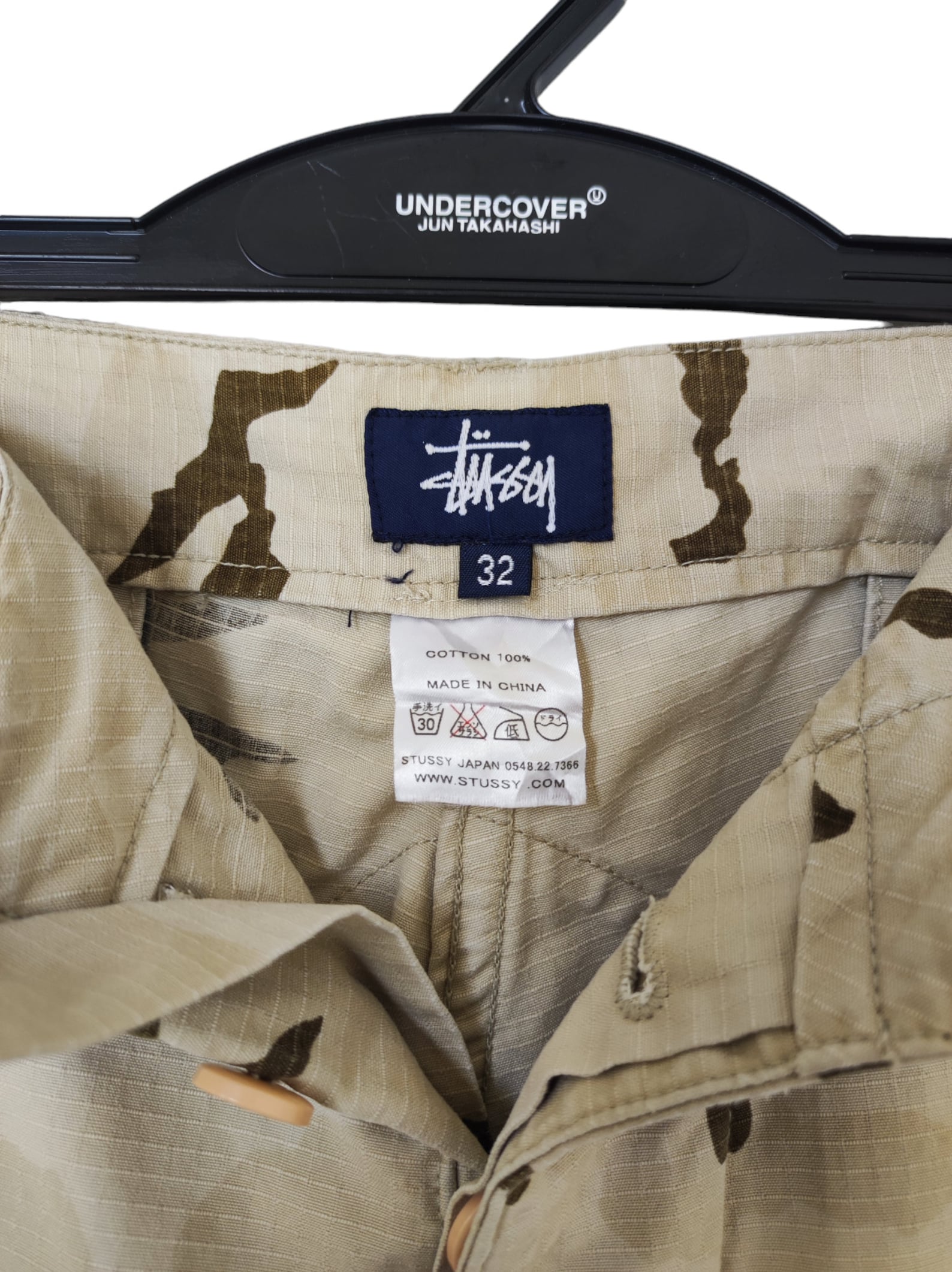 Vintage Stussy Chip Camouflage Stussy Cargo Pants Stussy Japan Stussy ...