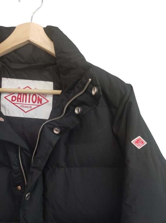 Vintage Danton Puffer Down Jacket Small Patches Logo … - Gem