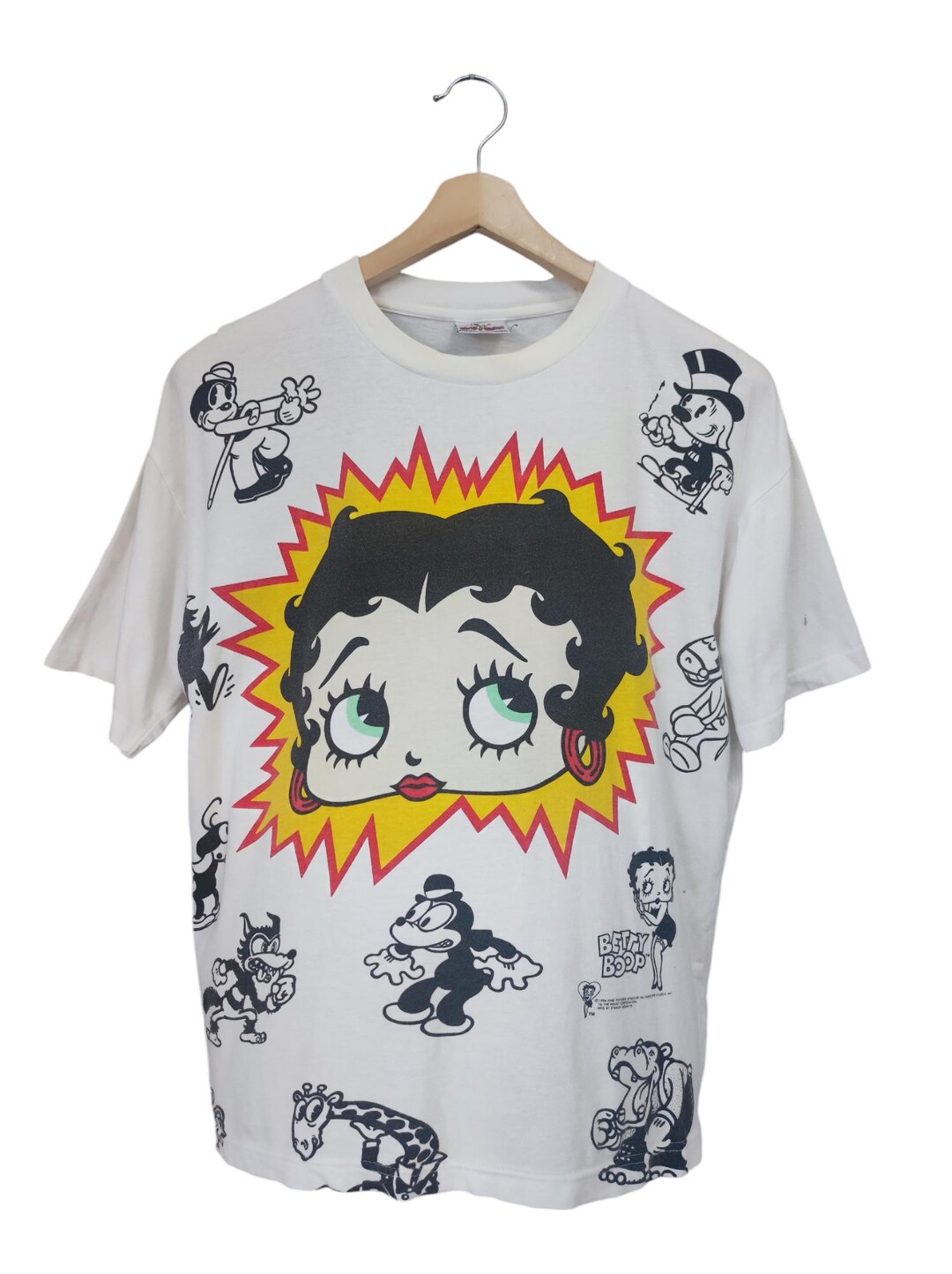 Vintage Betty Boop and Friends Enjoying Weekend Betty Boop All Over ...