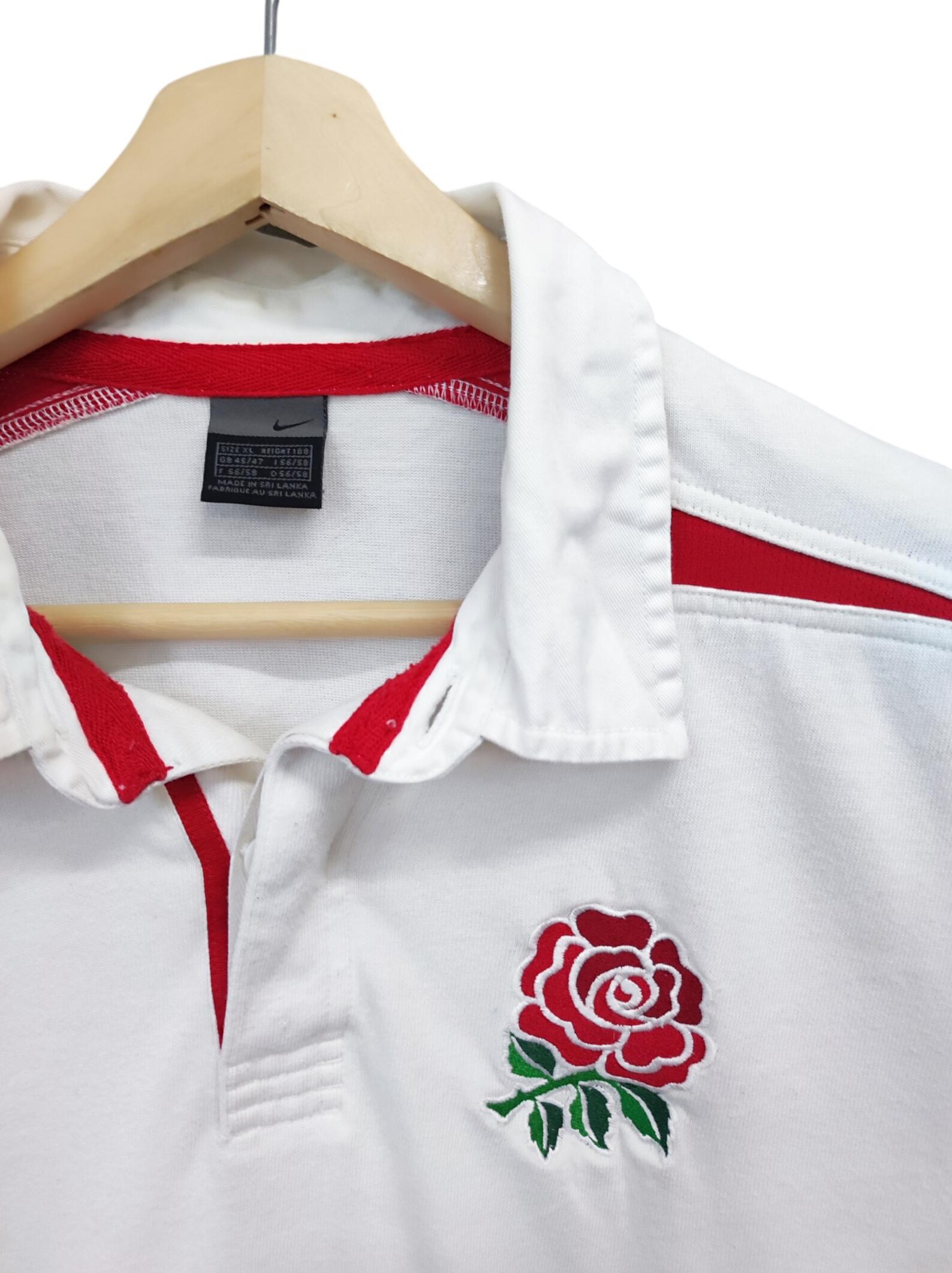 Vintage Y2K Nike England O2 Polo Rugby Shirt X Large Nike England O2 ...